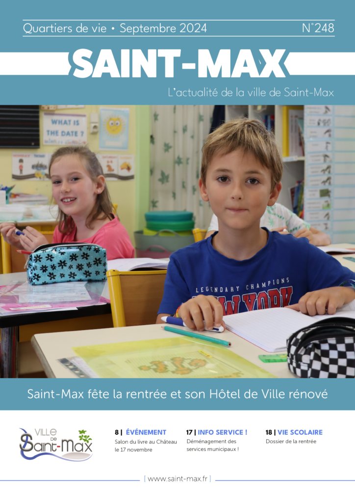 Saint-Max fête la rentrée et son Hôtel de Ville rénové - Mairie Saint Max